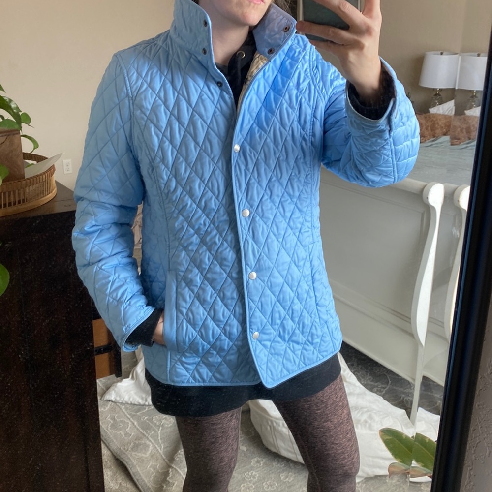 L.L.Bean Diamond Quilt Stitch Coat - Gem